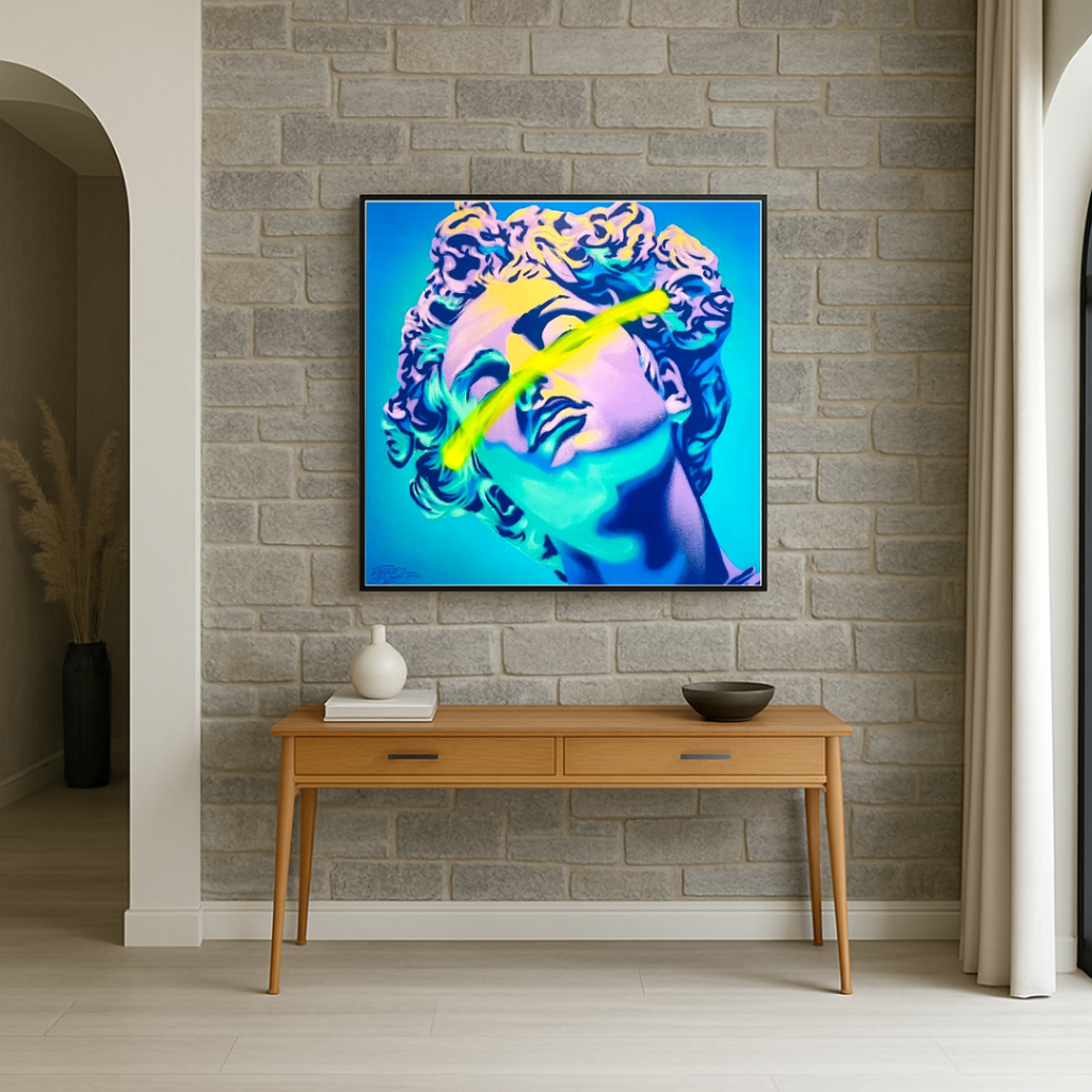 Demeter, œuvre contemporaine à l’aérosol sur toile | Art et Culture