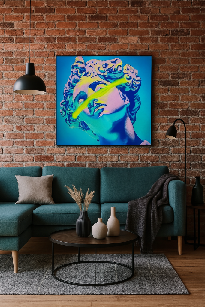 Demeter, œuvre contemporaine à l’aérosol sur toile | Art et Culture